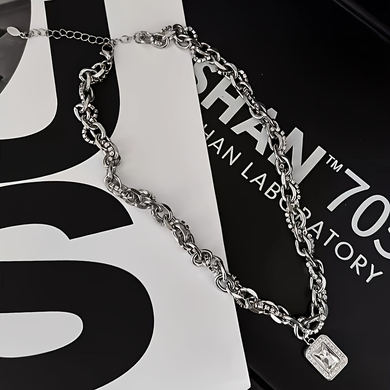 Collana Estiva Hip Hop Da Strada, Collana Da Uomo In Acciaio ...