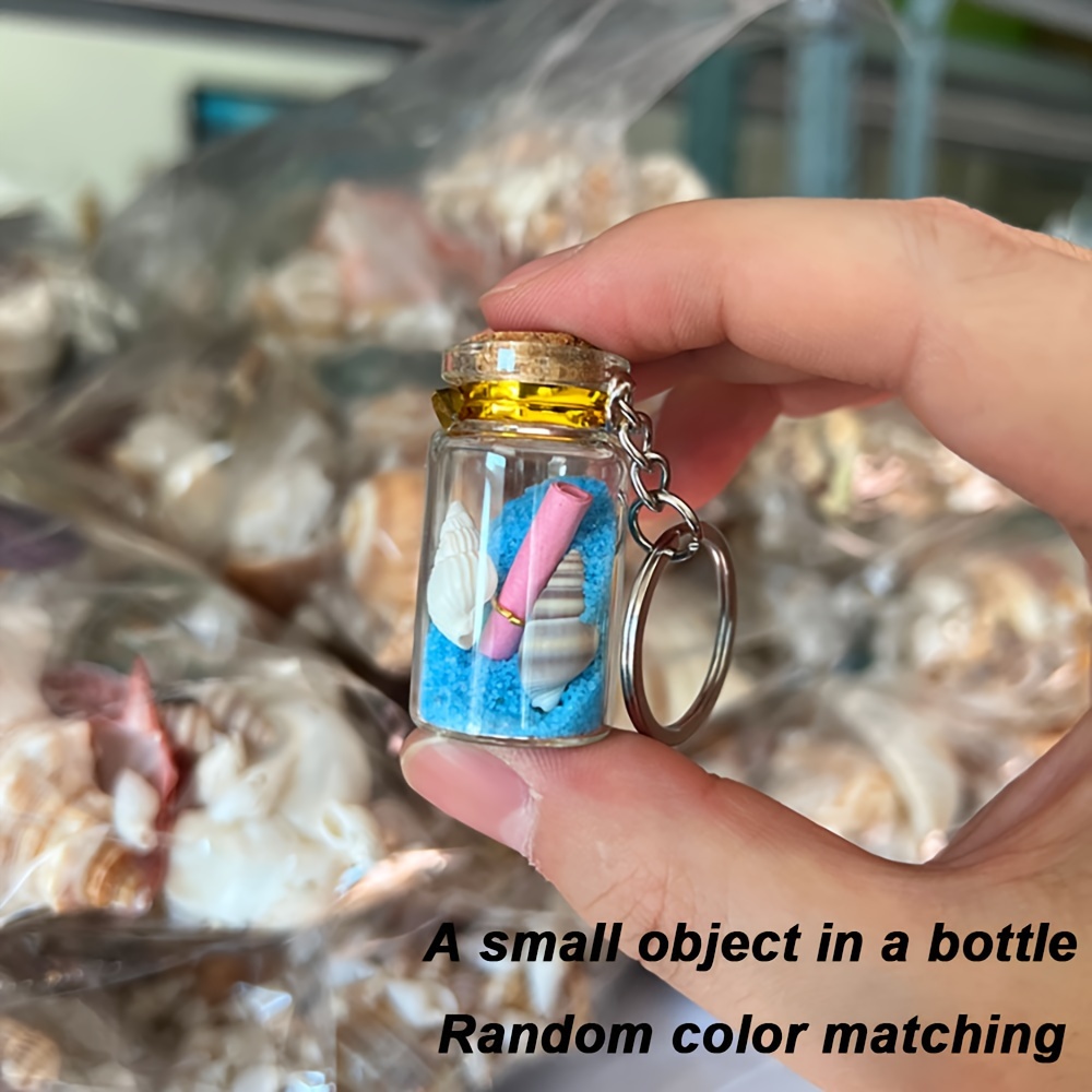Valentine's Day Wishing Bottle Colorful Beach Shell Message - Temu Ireland