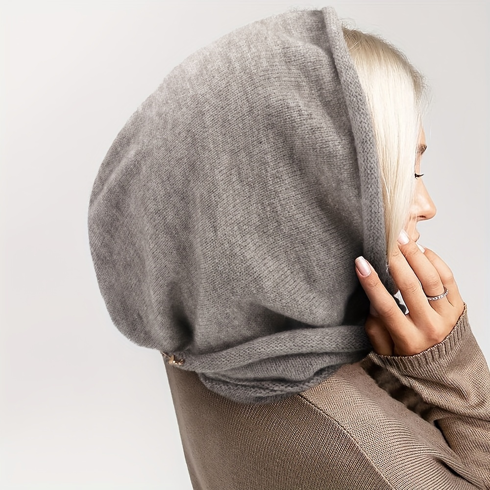 Winter Warm Knit Balaclava Coldproof Beanies Soft Elastic - Temu Australia