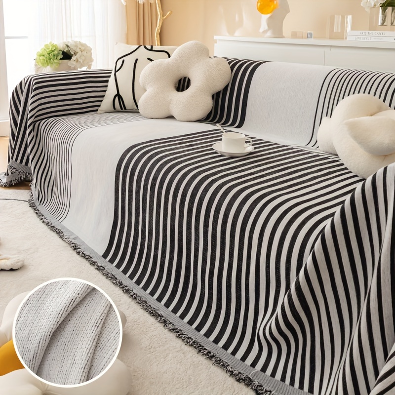 Sofa Cover Blanket Skirt Seasons Universal Simple Modern - Temu New Zealand