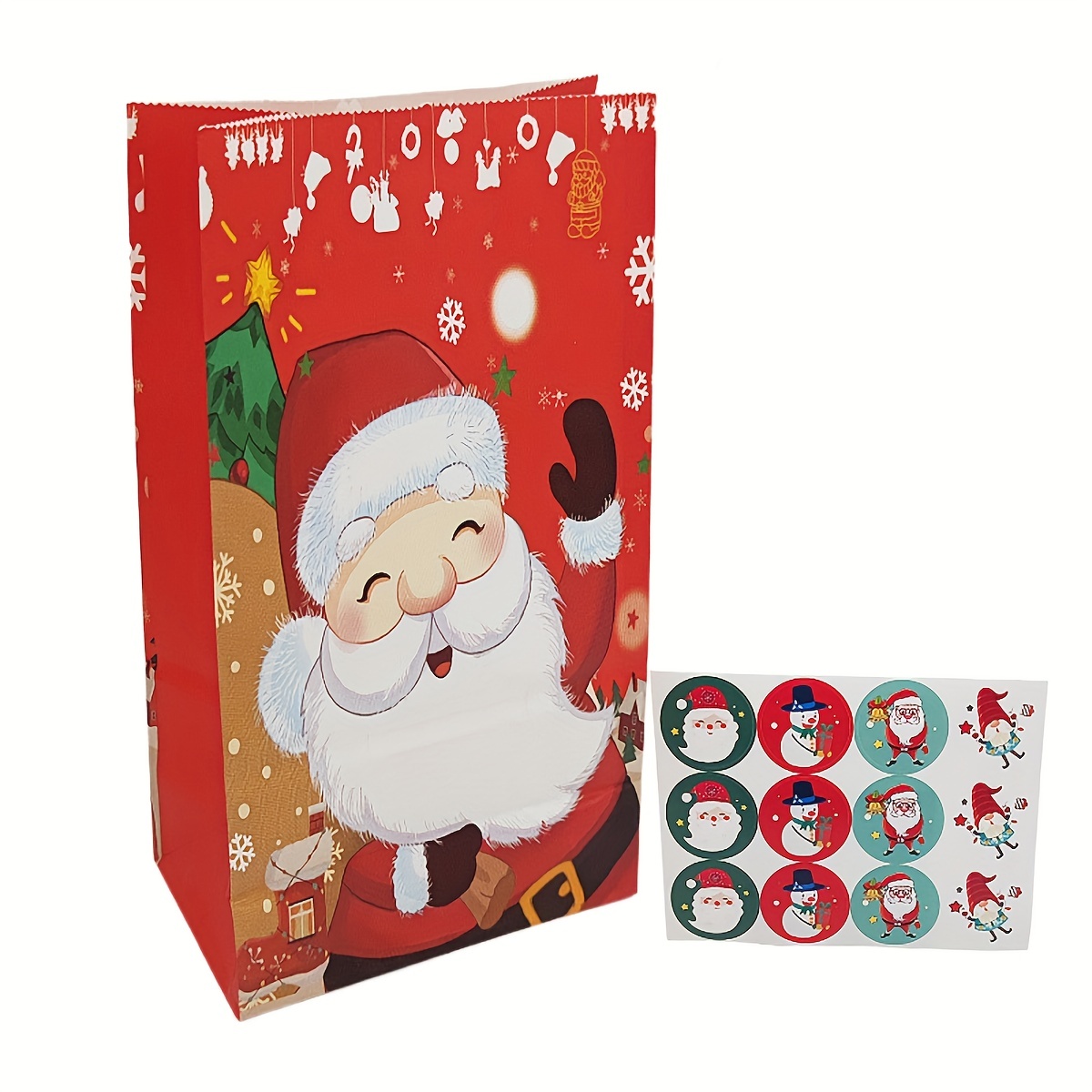 Santa Claus Wedding Candy Bags Gift Bags Christmas Eve Gift - Temu ...