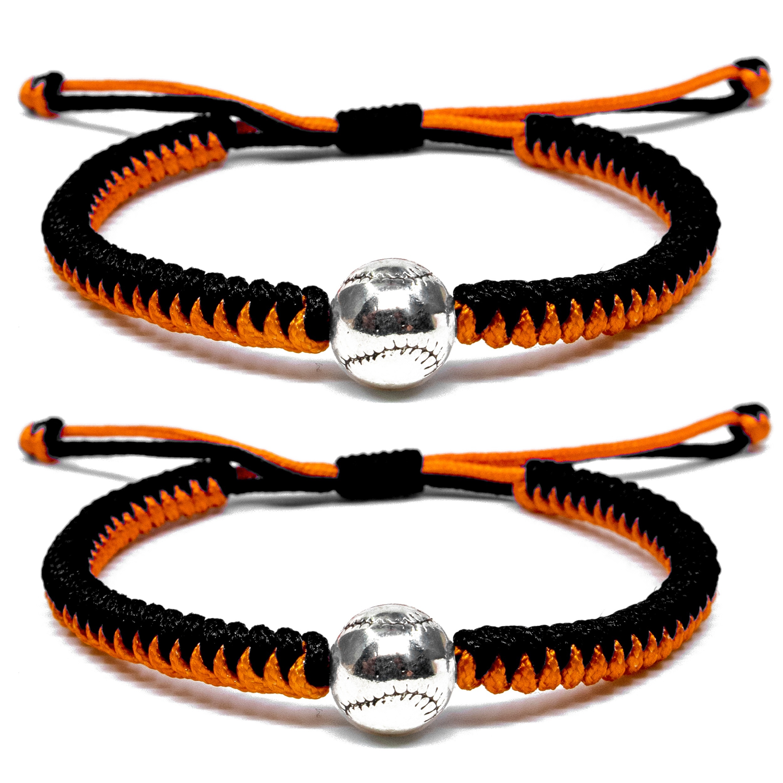 Braided Bracelets Baseball Gifts Adjustable Wristbands - Temu United ...