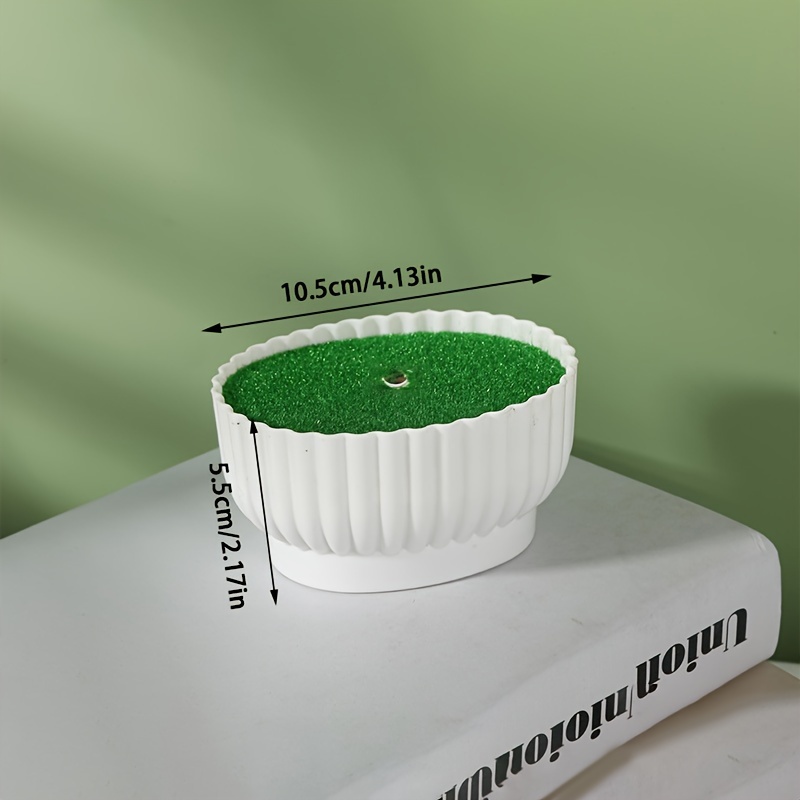 Foam Velvet Flower Pot Simulation Green Plant Potted - Temu Canada