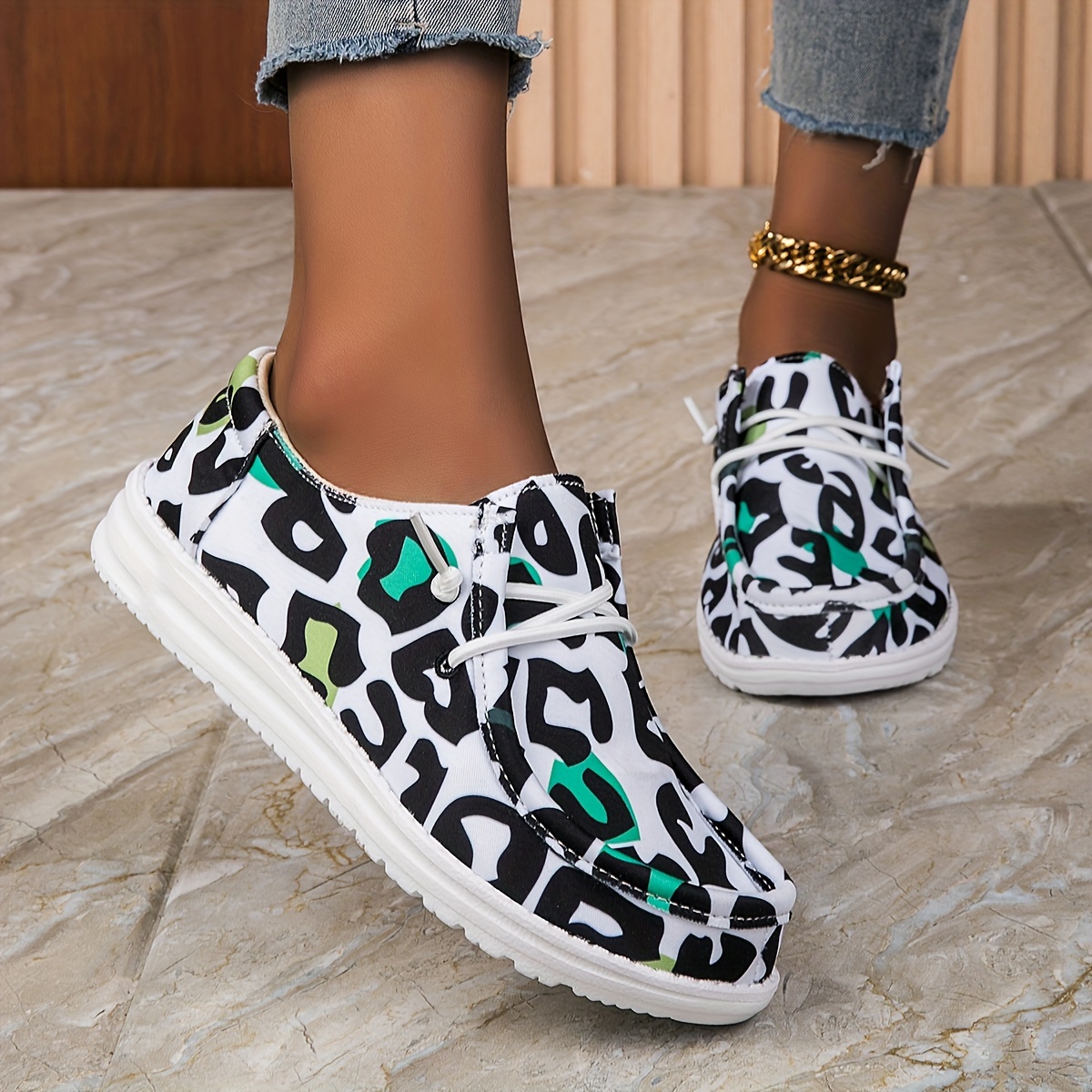 mens casual loafer shoes comfy non slip slip on breathable shoes with ...