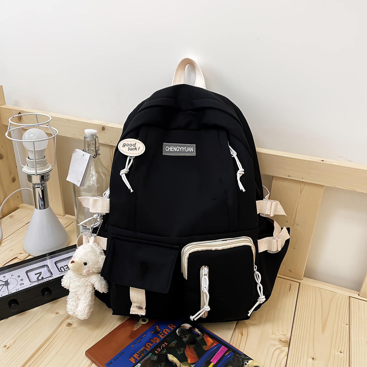 mädchen nylon rucksack himmelblauer studenten campus - Temu Germany