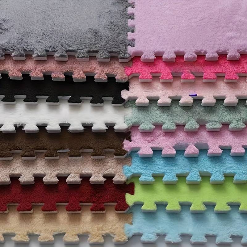 Thickened Plush Carpet Floor Mat Bedroom Living - Temu