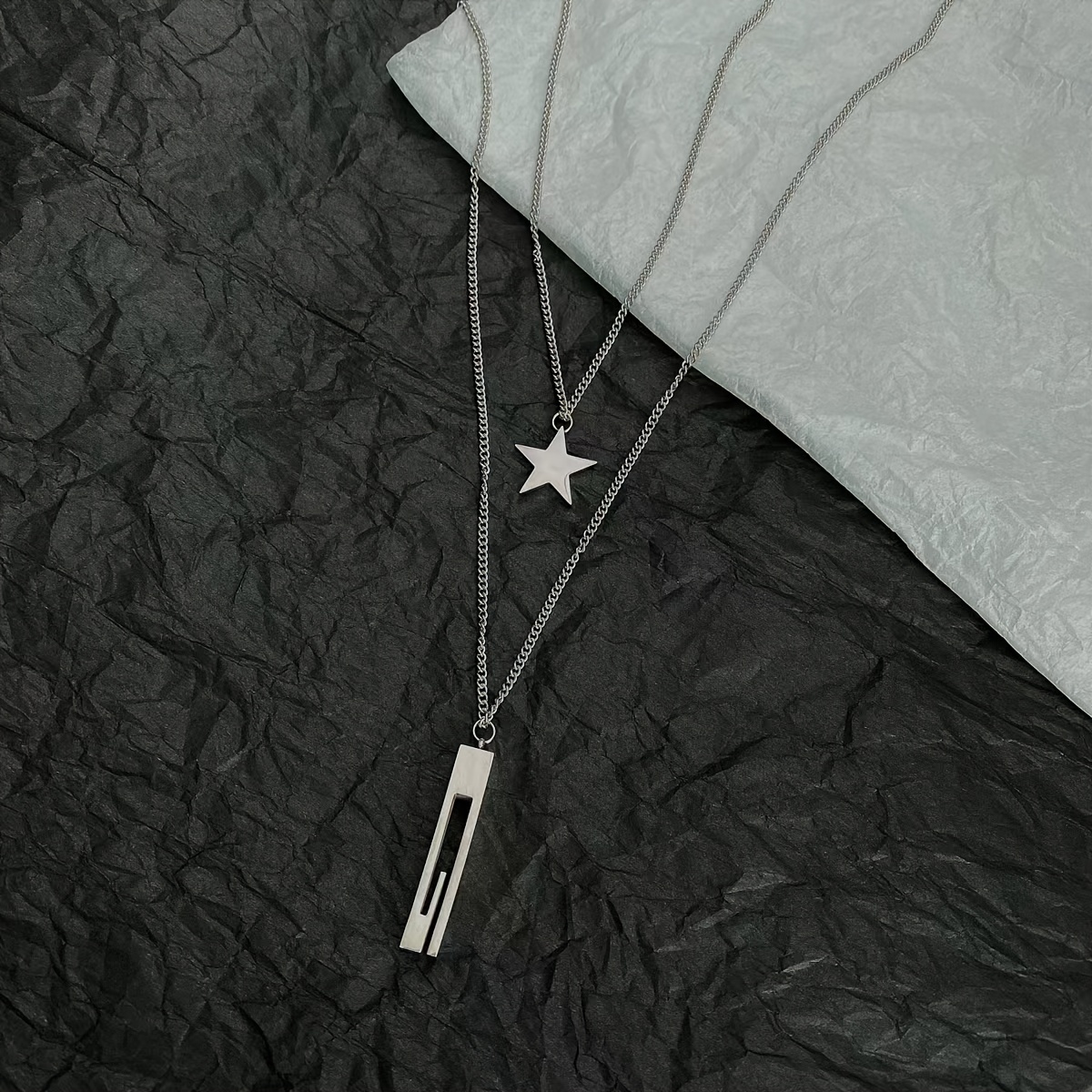 Hip Hop Letter G Stainless Steel Long Strip Necklace match - Temu ...