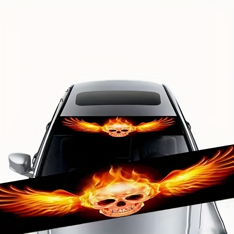 Car Front Windshield 3d Three dimensional Cat Eye Car - Temu Ireland