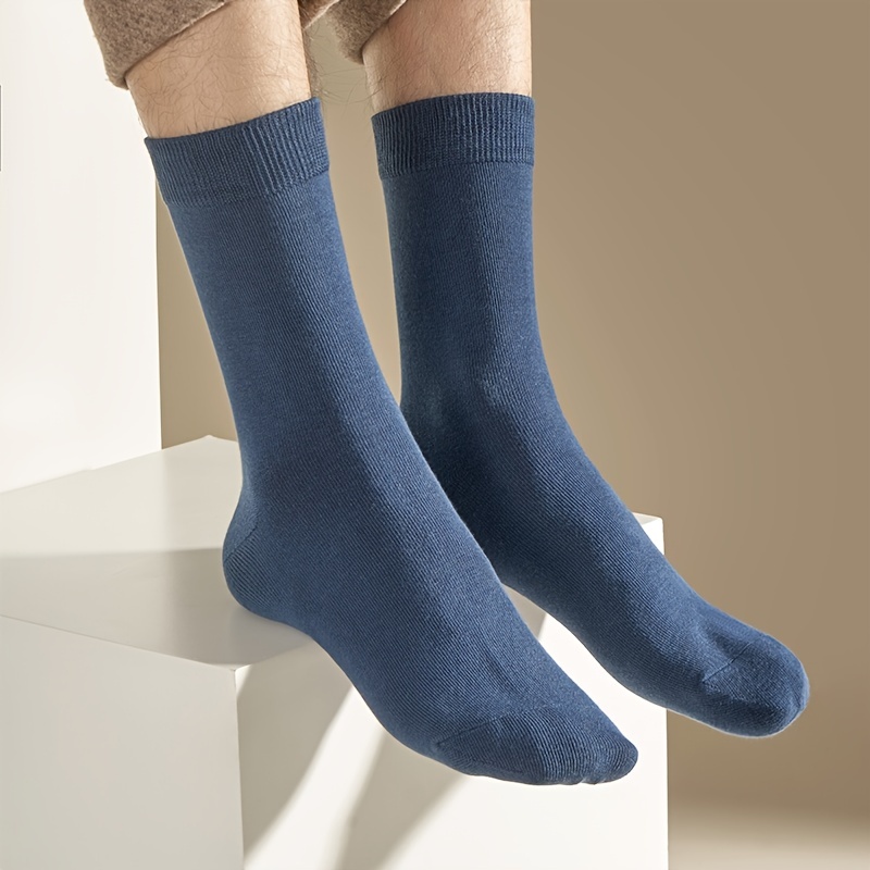 men's cotton breathable sweat absorbing crew socks - Temu Australia