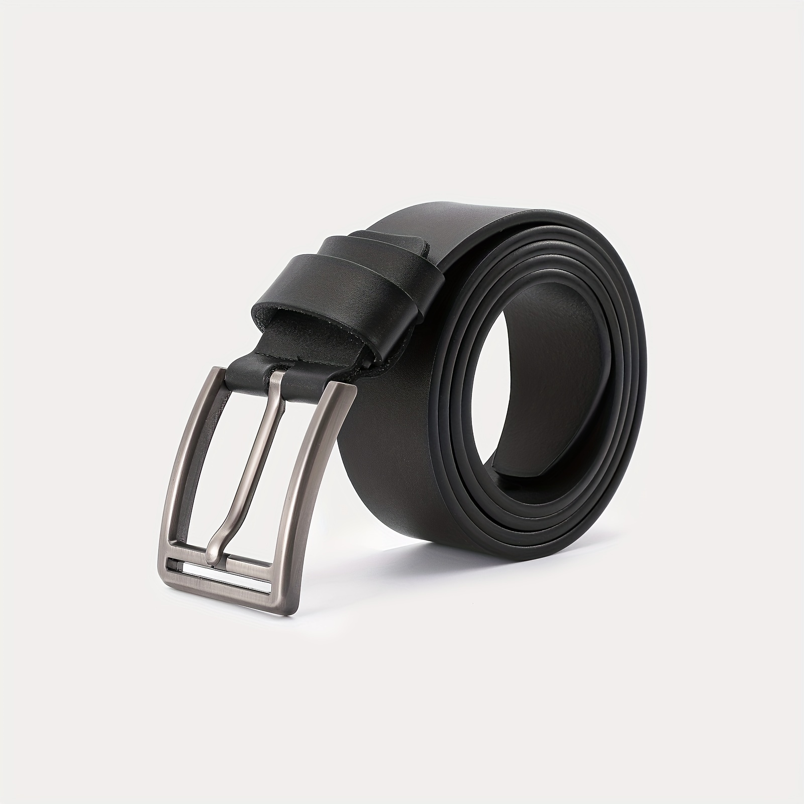 Genuine Leather Men's Daily Belt Men's Business - Temu Australia