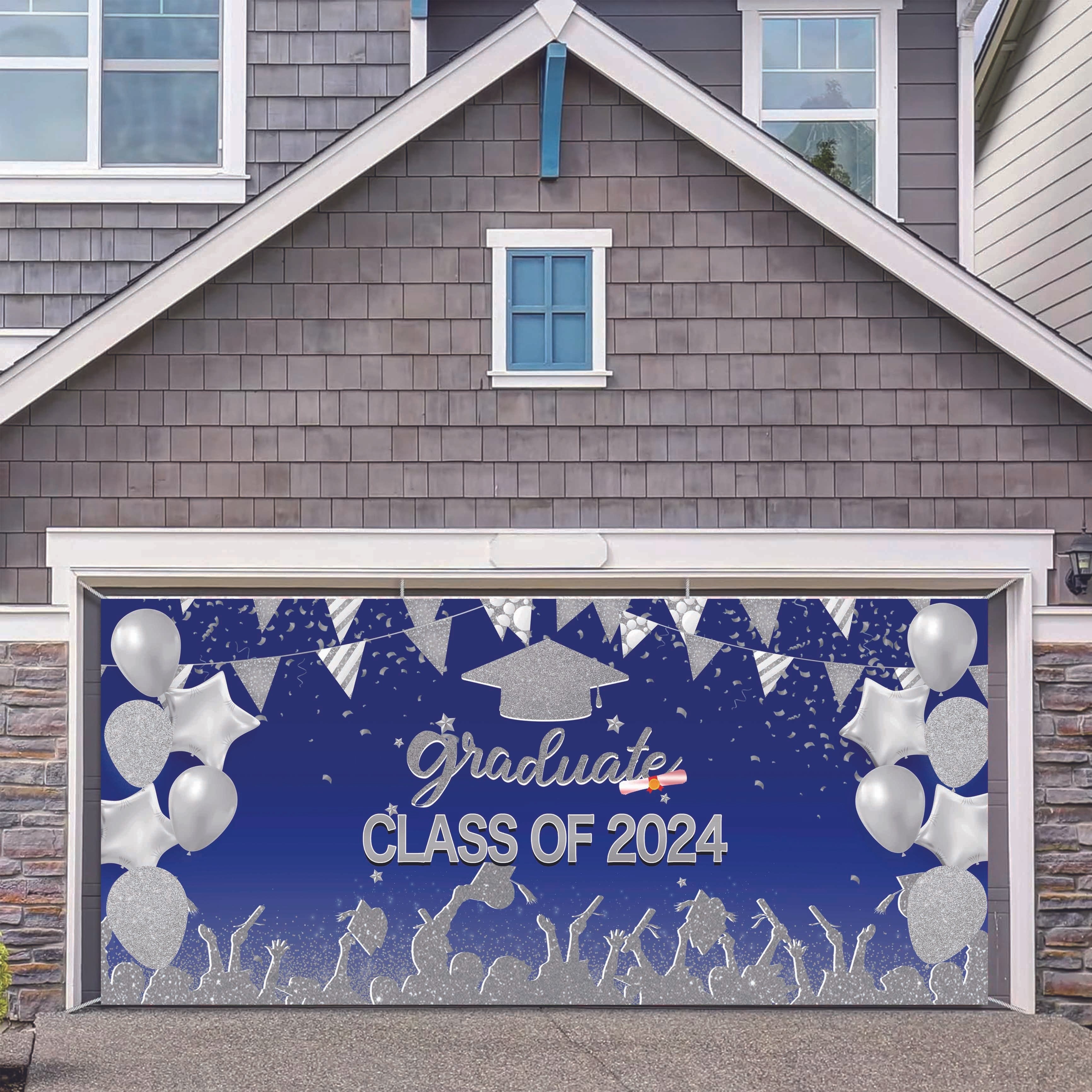 1pc 400x180 Graduation Season Garage Flag 2024 Graduation Party ...