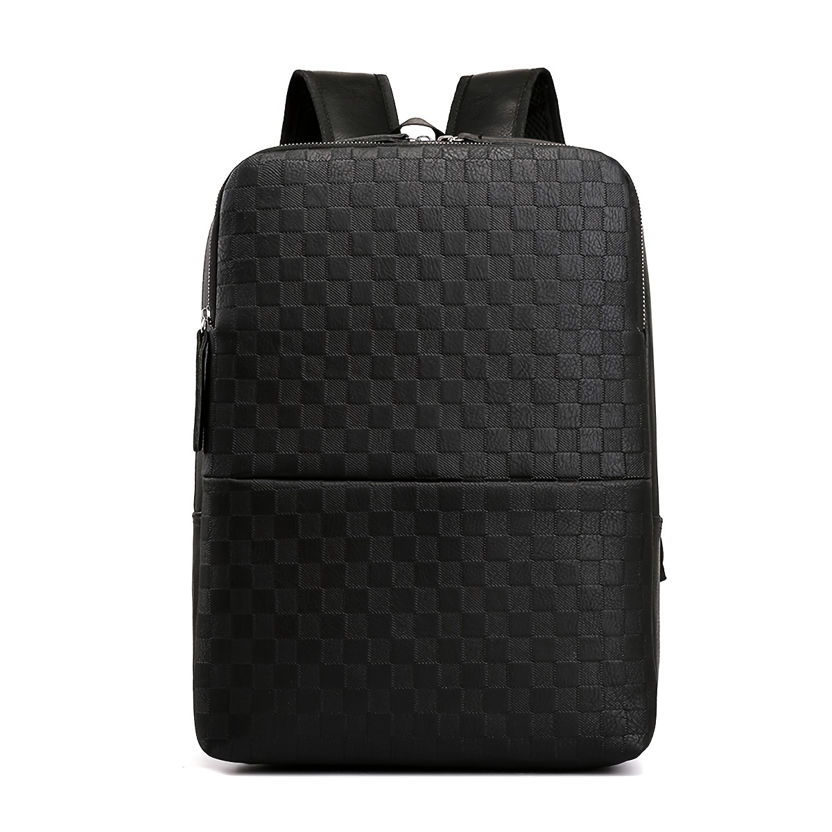 Fashion Large Capacity Business Pu Backpack - Temu Norway
