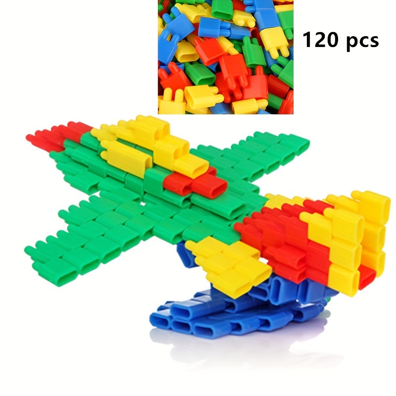 Children's Toys Diy Plastic Bullet Building Blocks - Temu Canada