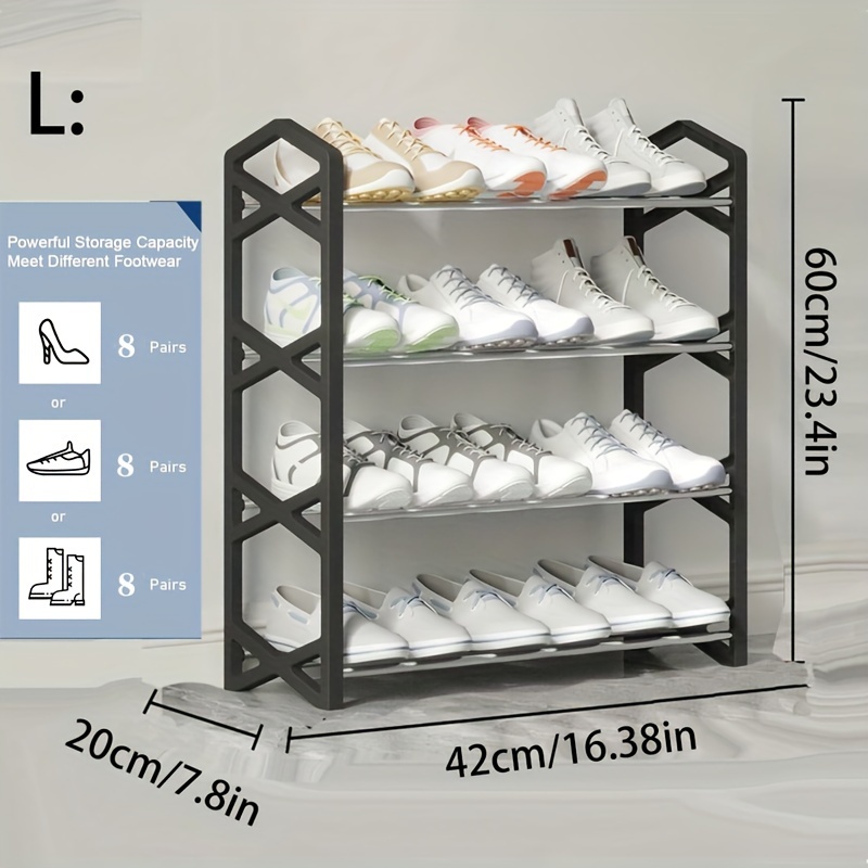 Simple Shoe Storage Rack Household Multi layer Shoe Rack - Temu New Zealand