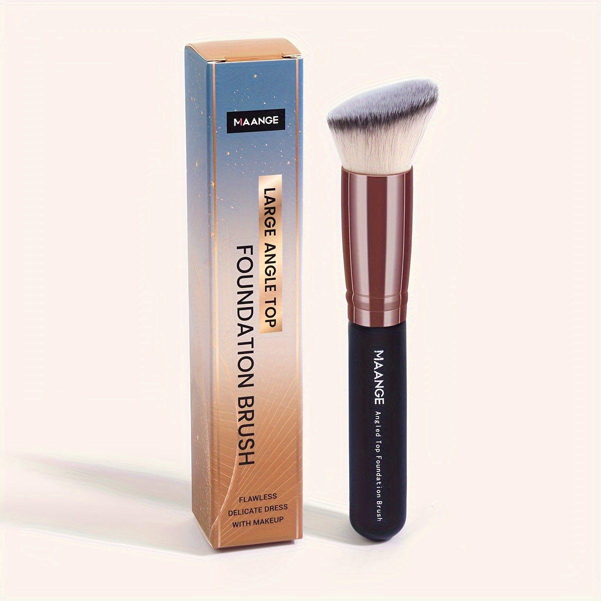 1pc Abgewinkelte Flache Foundation Pinsel Abgewinkelt Flache - Temu Germany