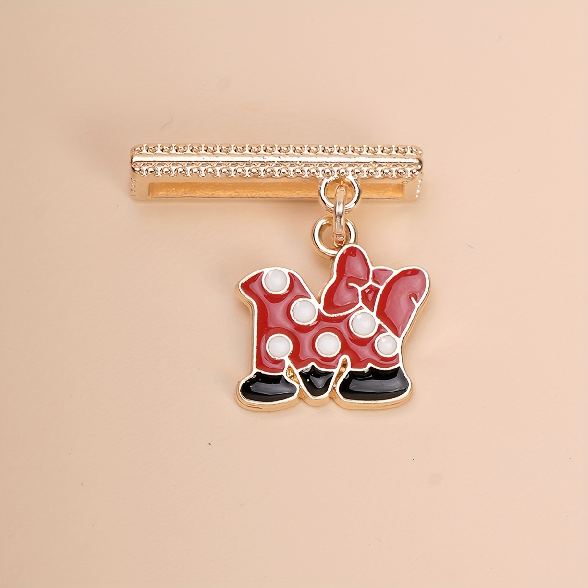 Metals Red Letter M Watch Band Charms Decoration Iwatch - Temu United ...