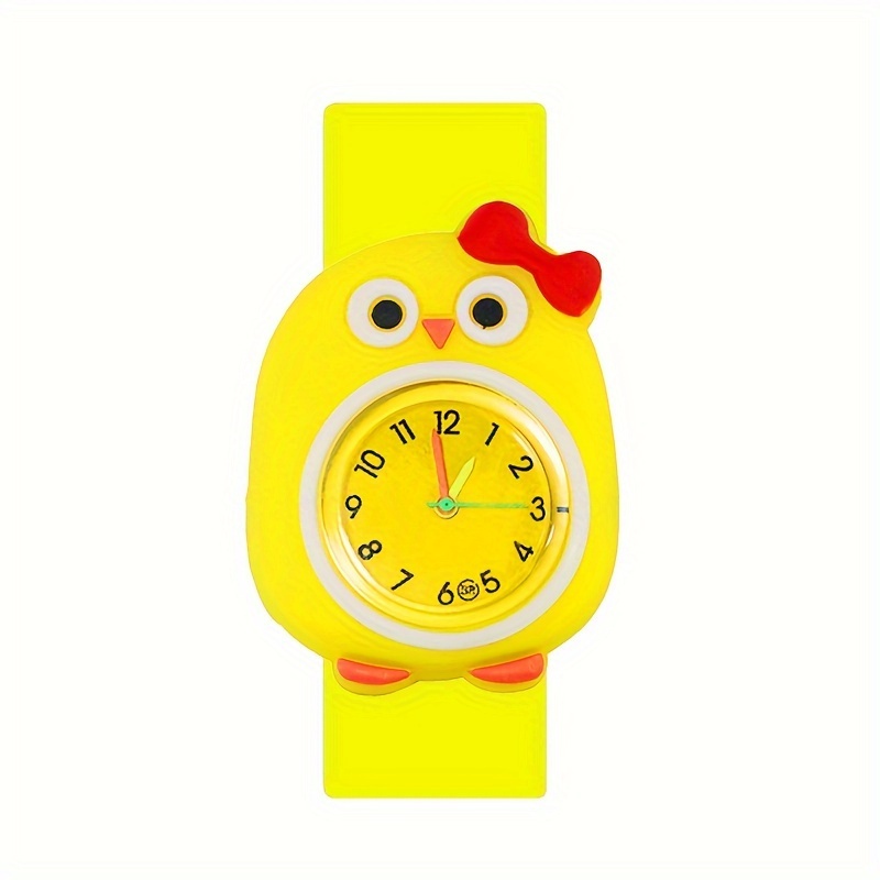 Cute Bird Series Cartoon Owl Toucan Flamingo Watch, Girl And Boy Slap ...