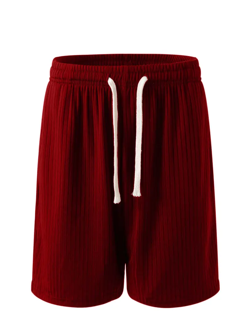 Mens Solid Comfy Shorts Summer Drawstring Casual Loose Temu Ireland