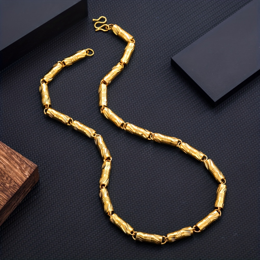 Men's Cuban Chain Necklace Hip hop Rock Couple Necklace - Temu