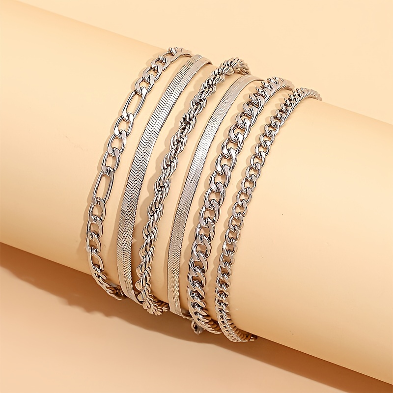 Bohemian Multilayer Blade Chain Bracelet Women Layered - Temu United ...