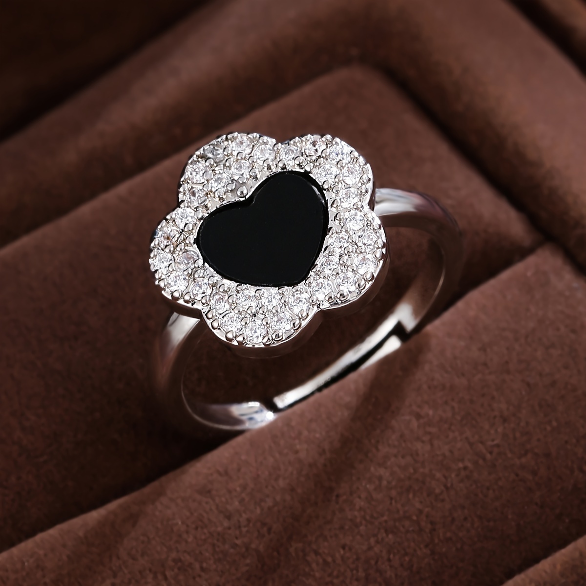 Flower Ring Women Open Ring Index Finger Ring Female - Temu United Kingdom
