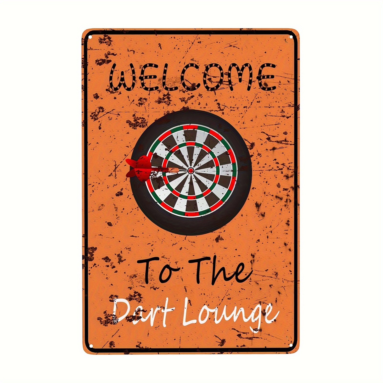 Welcome Dart Lounge Tin Sign Please Throw Darts In General - Temu ...