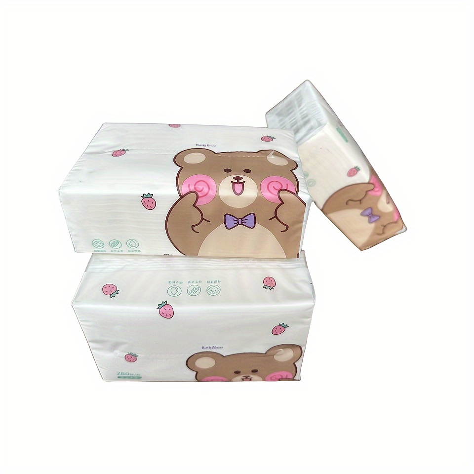 Disposable Facial Tissue Toilet Paper Native Wood Pulp Fiber - Temu ...