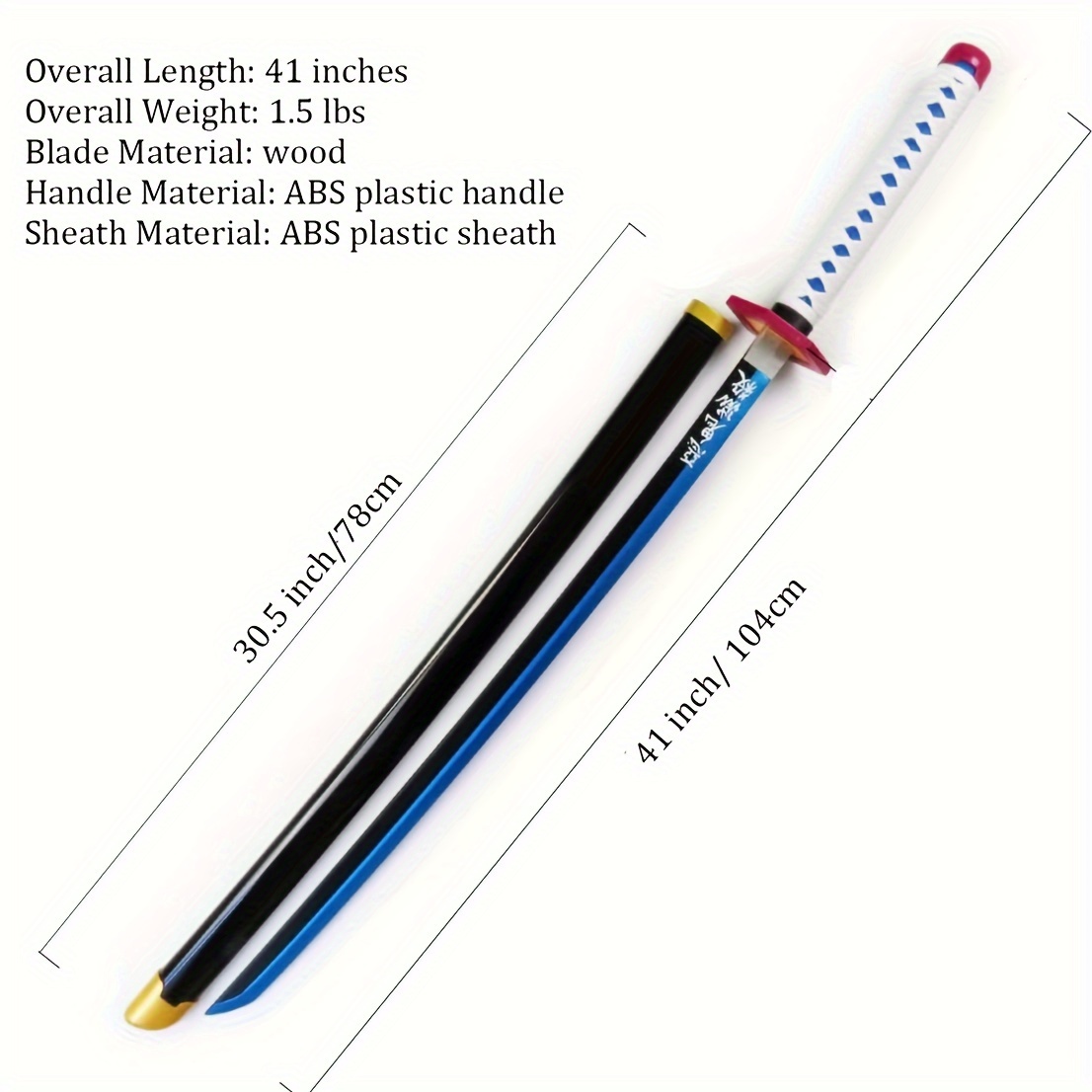 Premium Delicate Cool Anime Sword Model Wooden - Temu Philippines