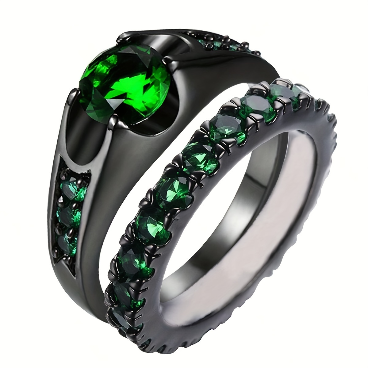 Stylish Exquisite Red Rhinestone Ring Suitable Women's Daily - Temu ...