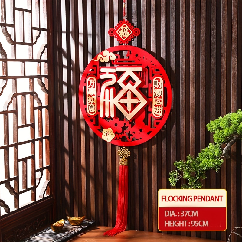 New Year Fu Character Pendant 2024 New Year's Day Spring - Temu Australia