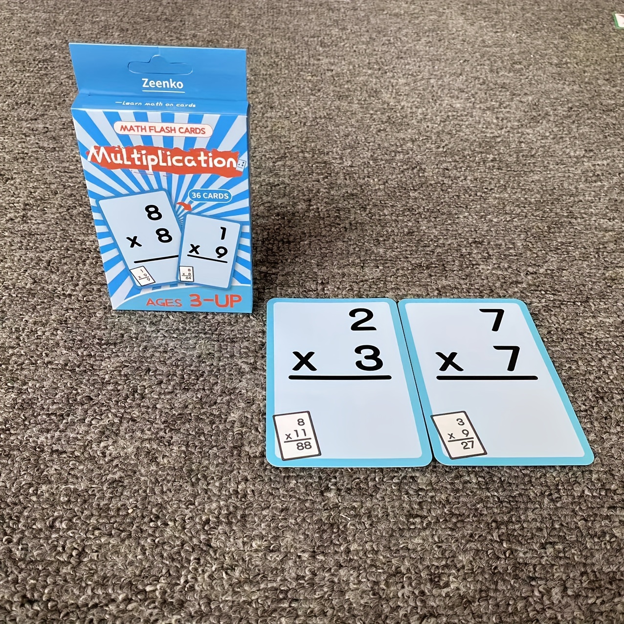 Lernkarten Matheübungen 36 Stück Üben Addition Subtraktion - Temu ...