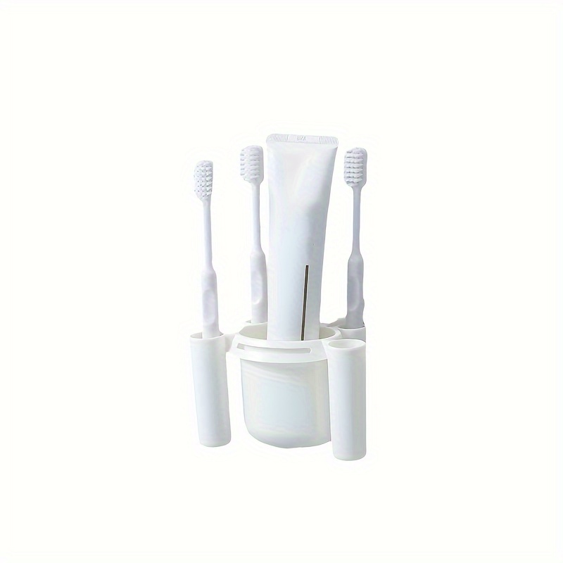 Toothbrush Holder Bathroom Wall Mounted Toothbrush Storage - Temu Canada