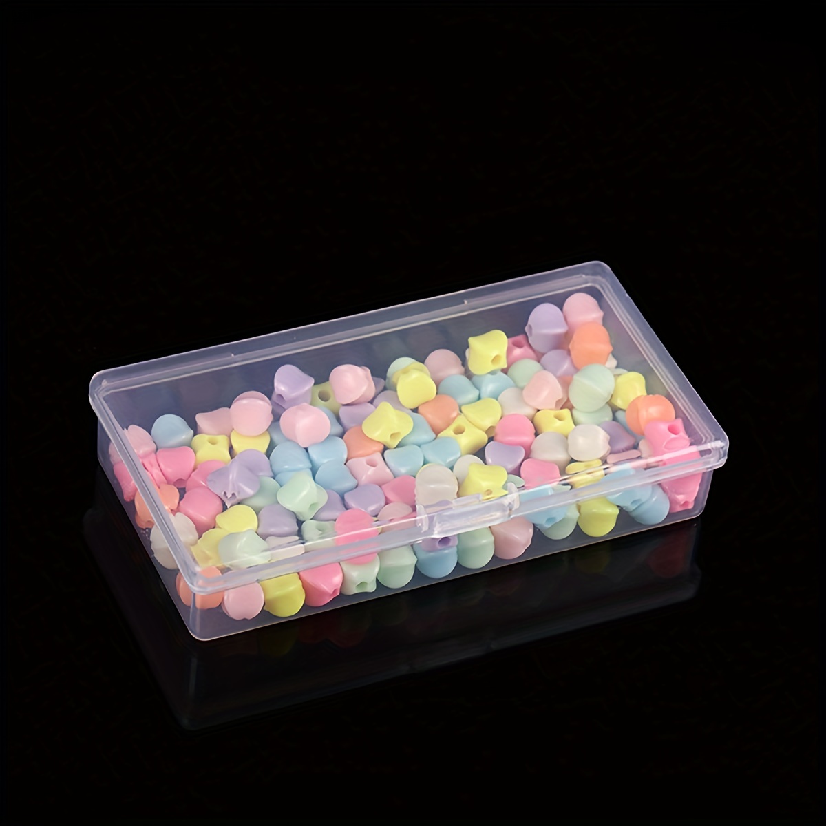Plastic Transparent Storage Box Portable Rectangular Parts - Temu Australia