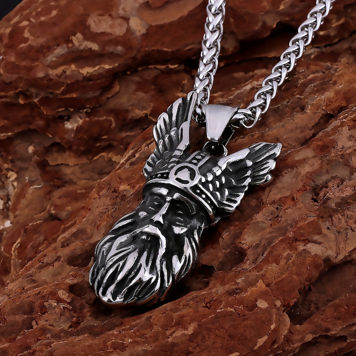 Vintage Nordic Sphinx Shaped Pendant Necklace Birthday Gift - Temu ...