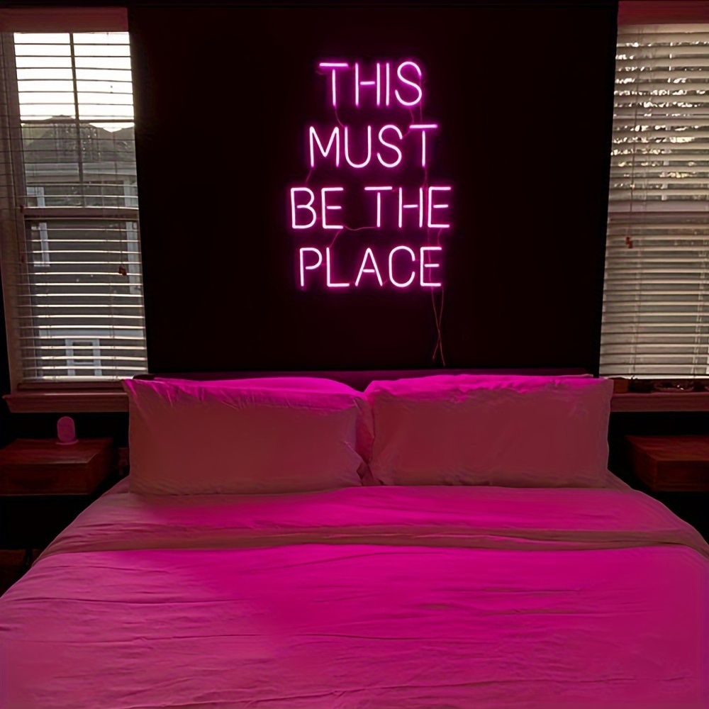 Must Neon Light Wall Decoration Lettering Neon - Temu