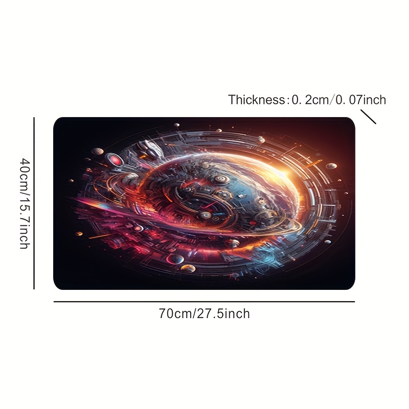 Future Starry Space Pattern Mouse Pad Electronic Sports - Temu United ...