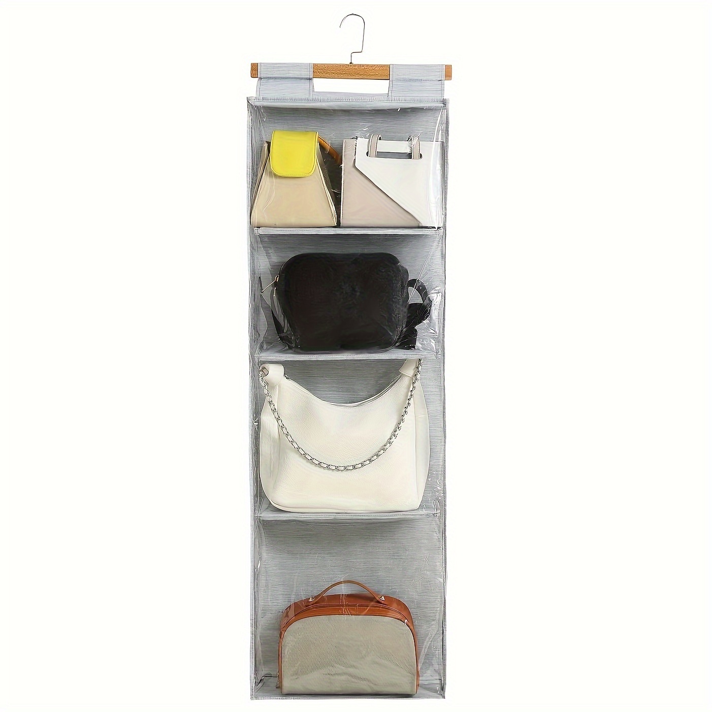 Hanging Bag Storage Bag 4 layer Dustproof Shelf Storage Bags - Temu ...