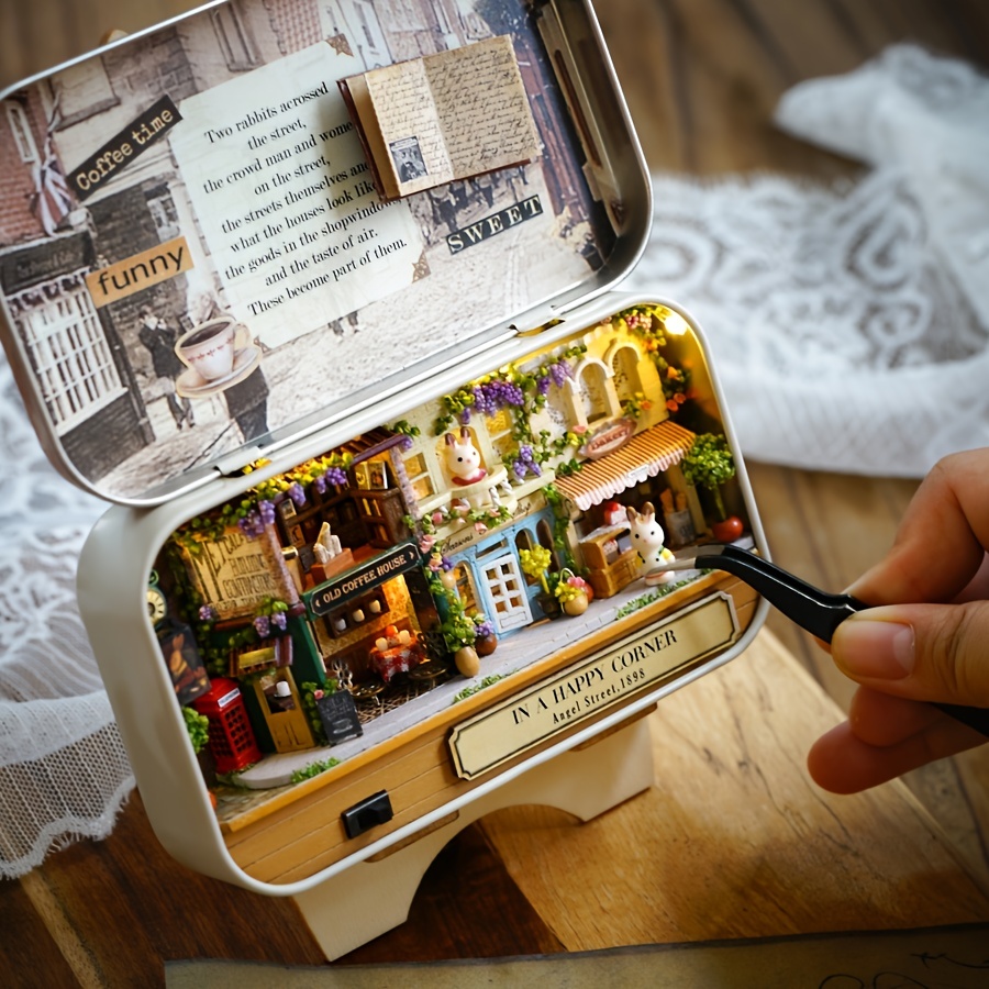 Miniature Box Theater 3d Model Diorama Theater Diy Mini Box | Free ...