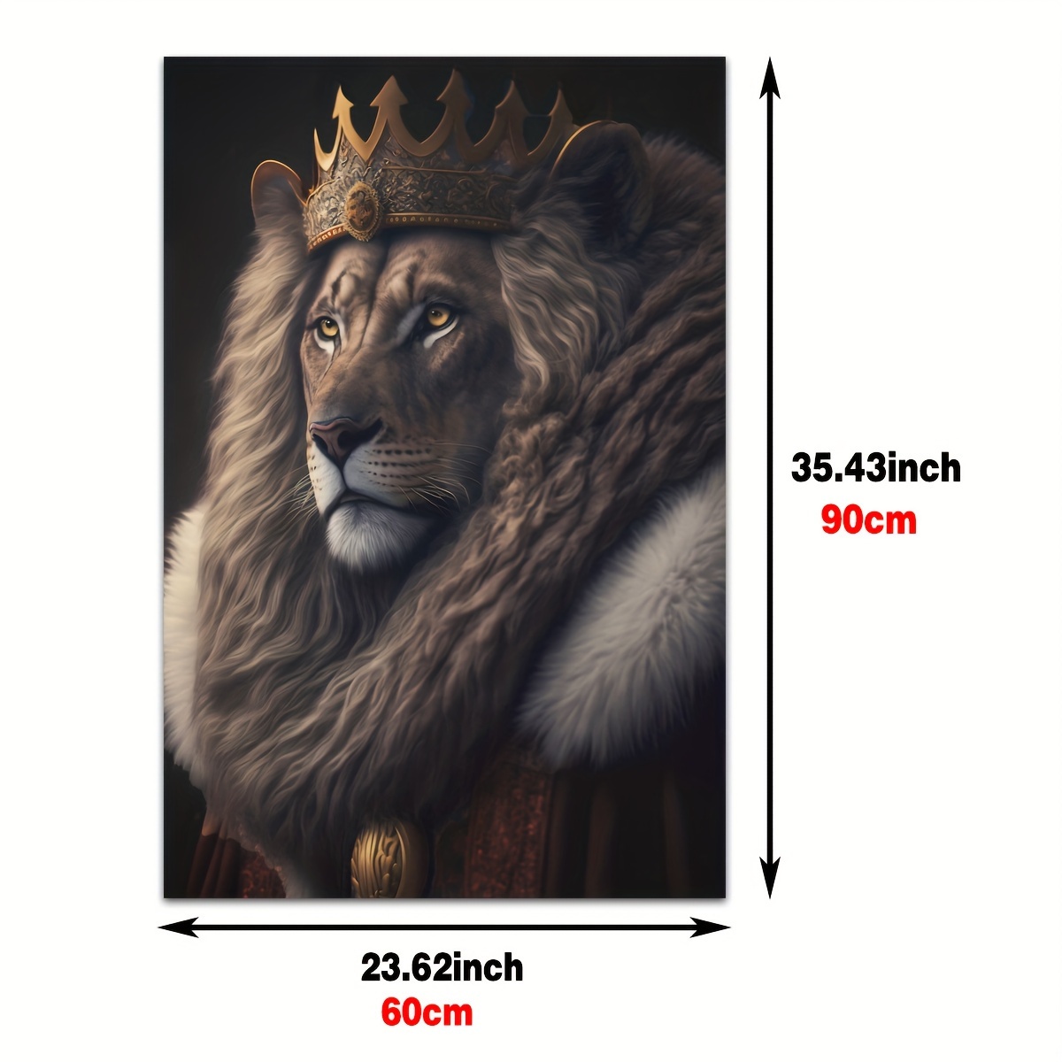 Unframed Canvas Poster Modern Art King Queen Prints - Temu Australia