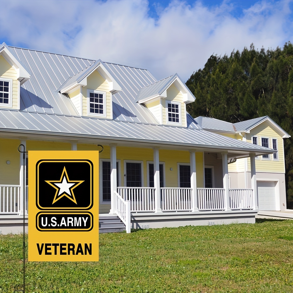U.s Army Garden Flag Double Sided Fade Resistant - Temu