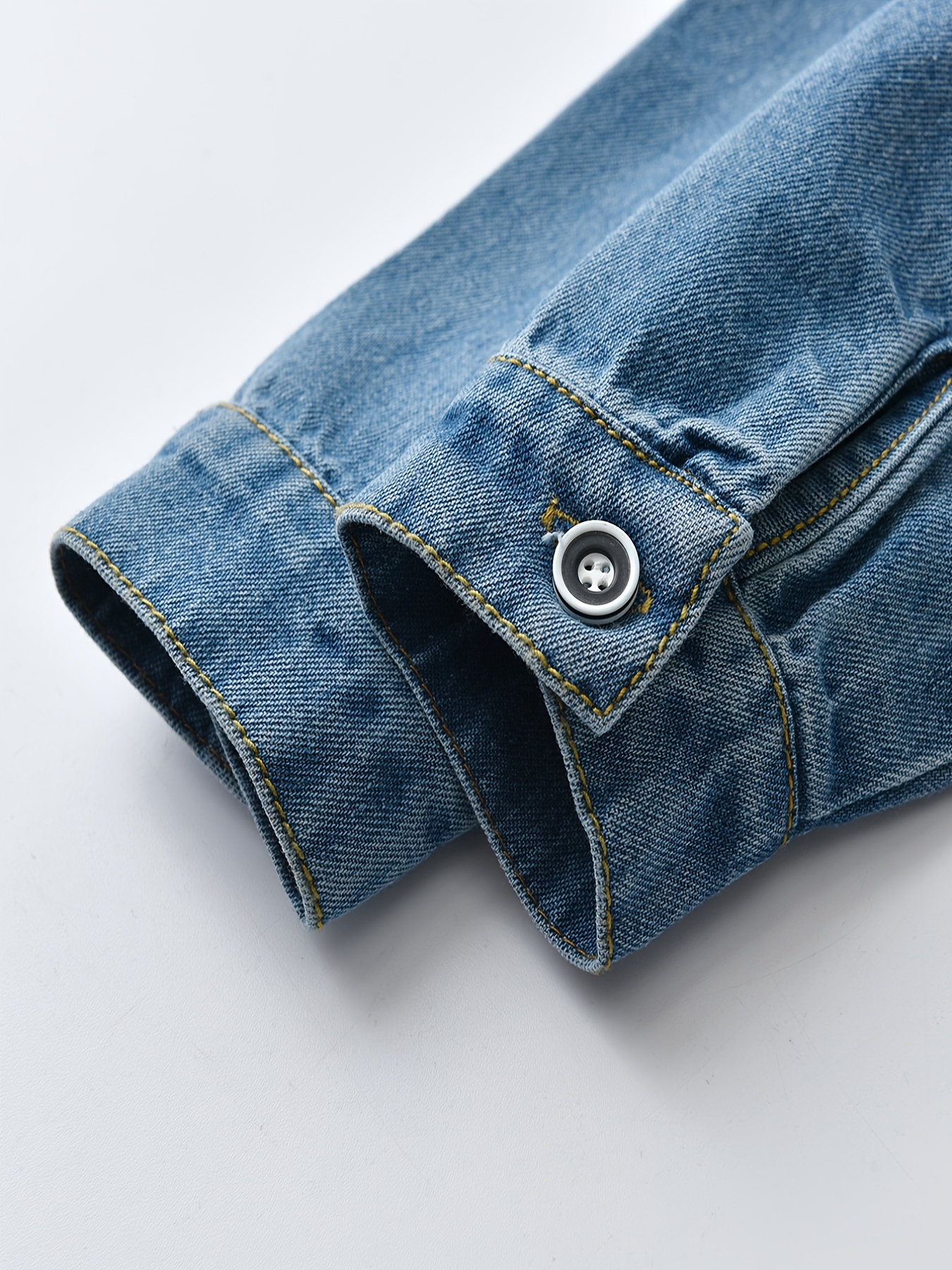 Girls Boys Kitten Pattern Denim Jacket Kids Clothes - Temu New Zealand