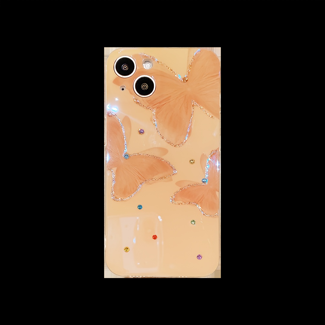 Blue Light Butterfly Knot Phone Case Protective Cover For Iphone 14, 13 ...