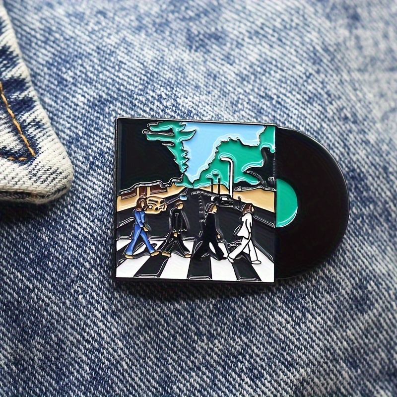 Music Album Badge, Alloy Brooch Pins Men - Temu