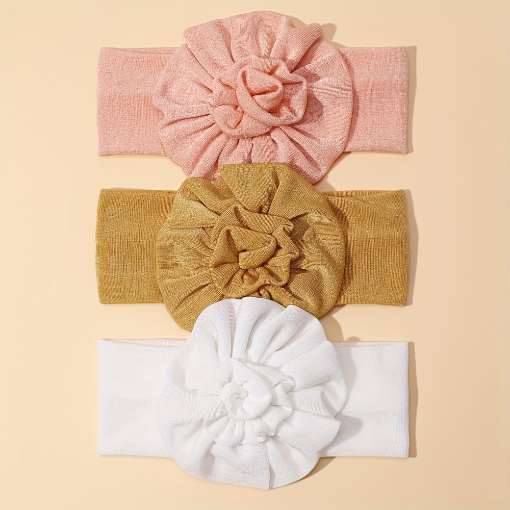 Wide brimmed Baby Soft Elastic Hairband Hair Accessories - Temu Canada