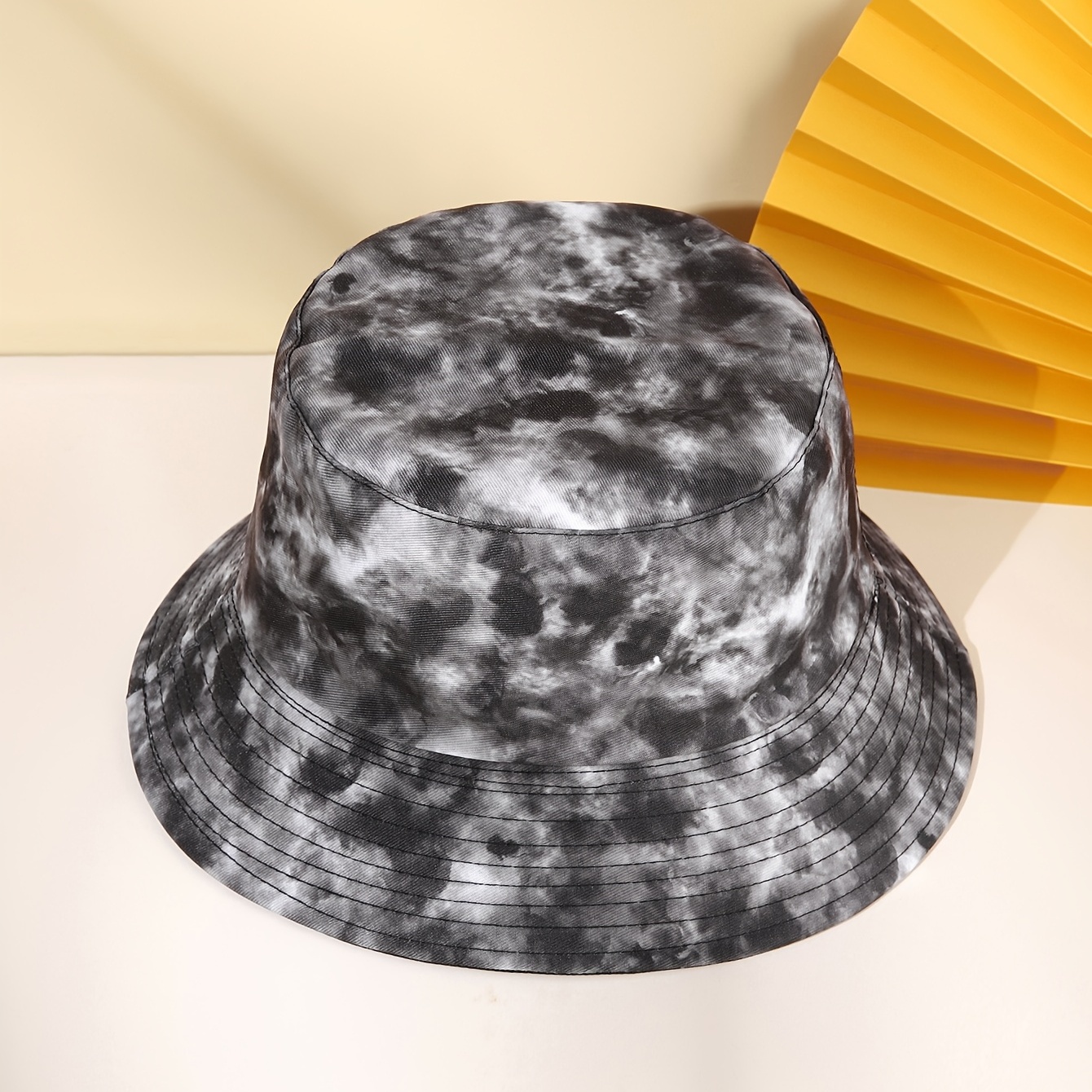 Mens Tie Dye Style Reversible Bucket Hat - Jewelry & Accessories - Temu
