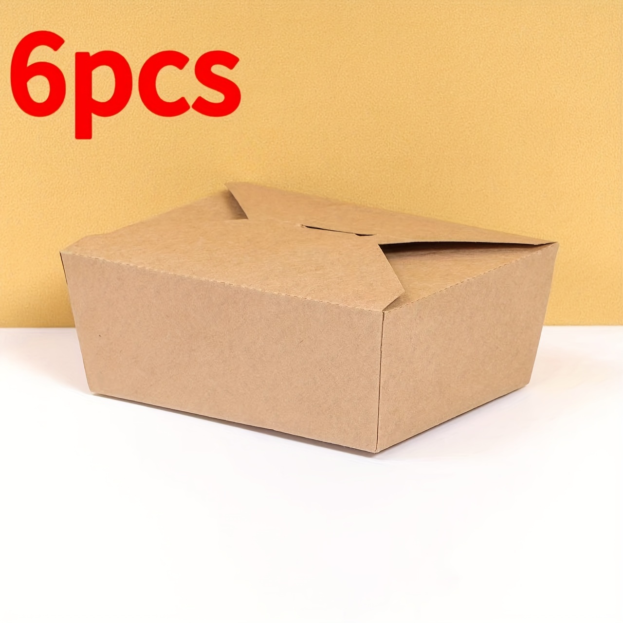Disposable Kraft Paper Packaging Box Salad Fried Chicken - Temu United ...