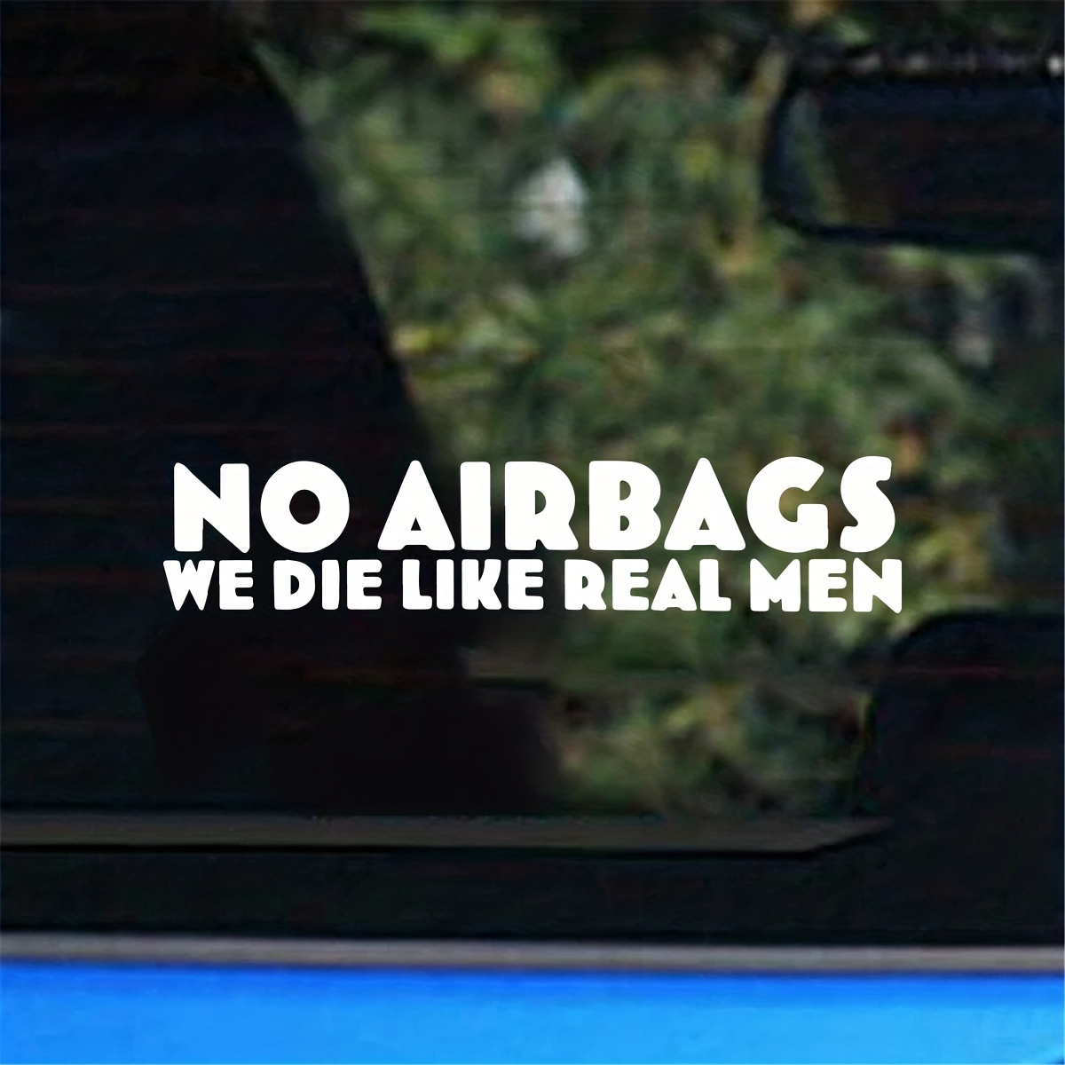 Funny Vinyl Decal No Die Like Real Men Window Car - Temu Australia
