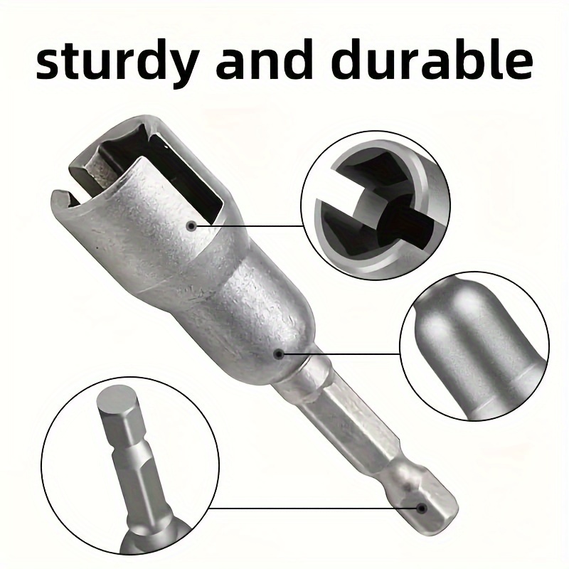 magnetic bolt wrench socket hex shank nut driver Temu United Kingdom