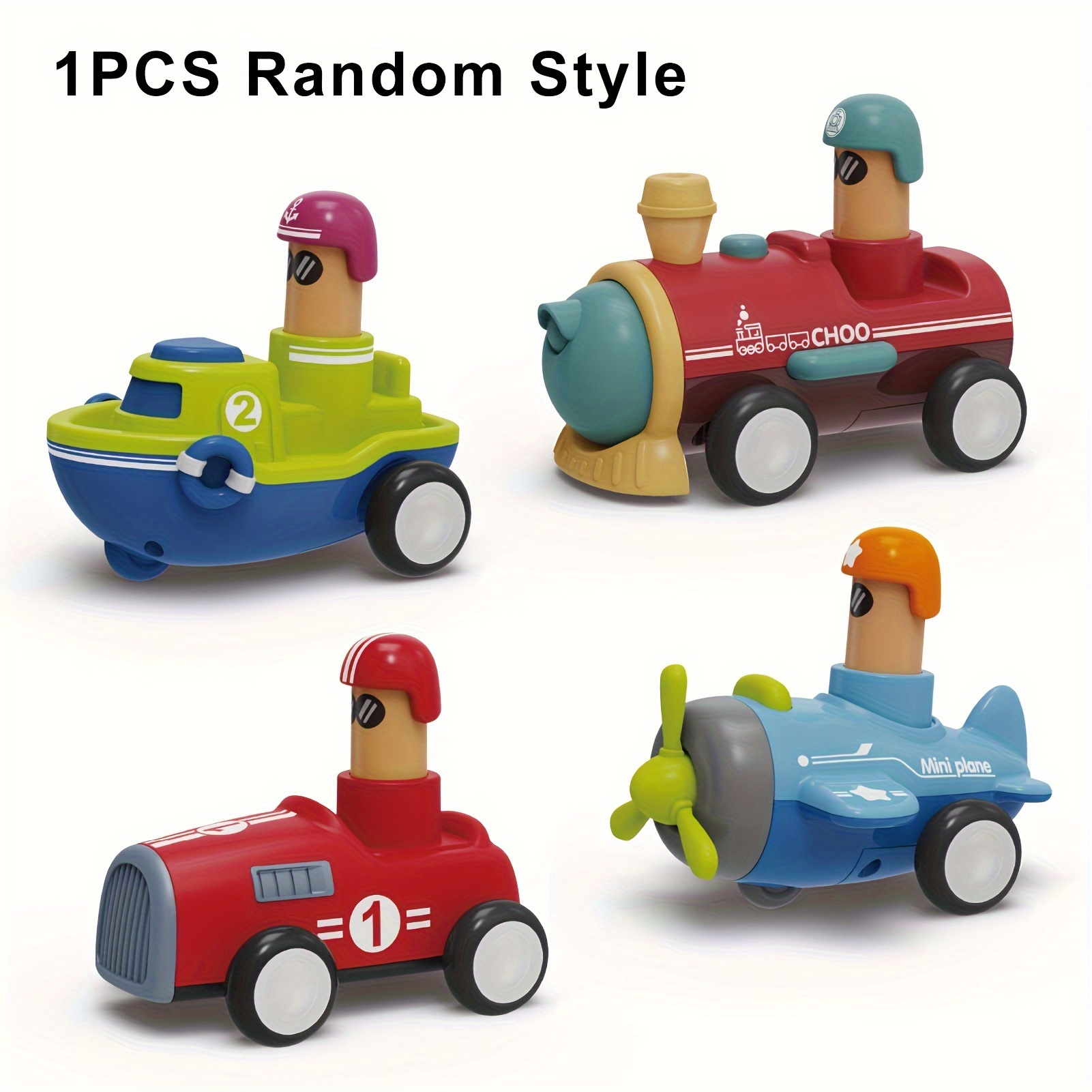 Toy Cars Push Go Play Friction Powered Vehicles Transport - Temu Australia