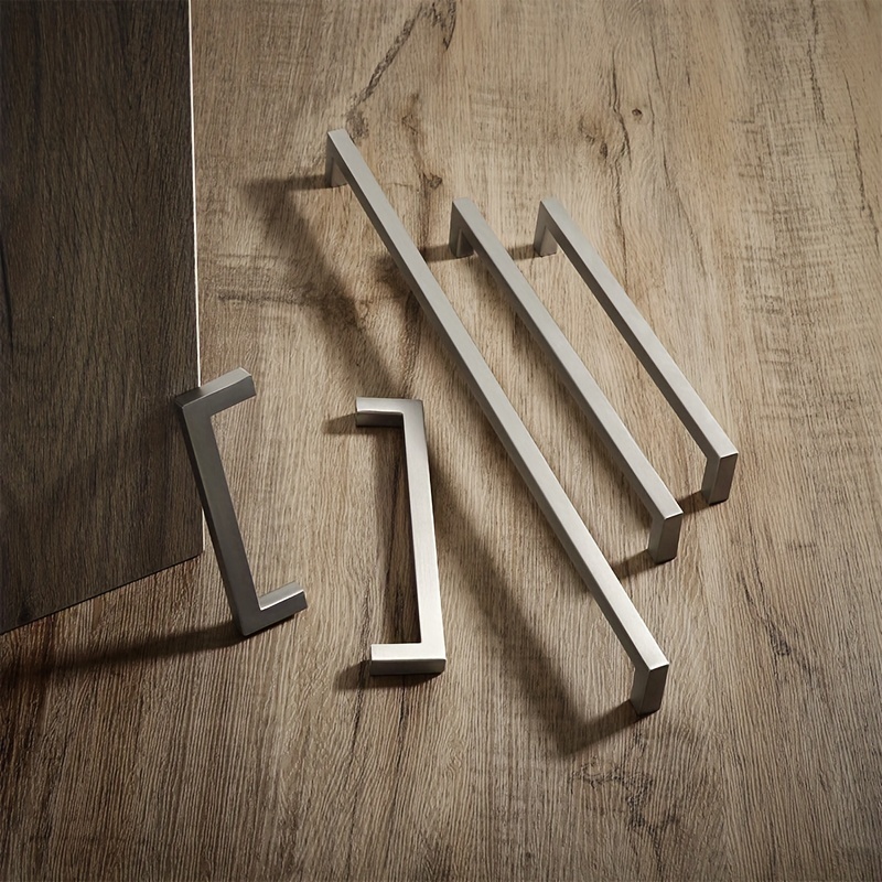 Wardrobe Cabinet Pull Handle Square Elegant Black Bedside - Temu Norway